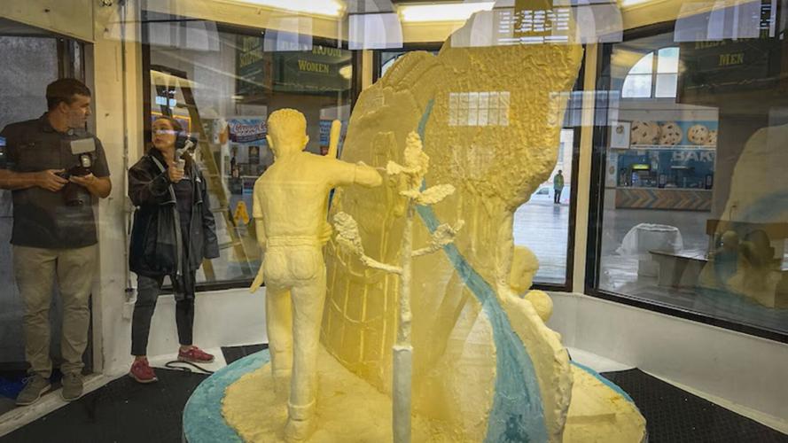 State Fair butter sculpture unveiled | News | mymalonetelegram.com