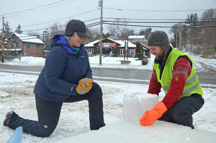 Builders get early start on Ice Palace construction | News ...