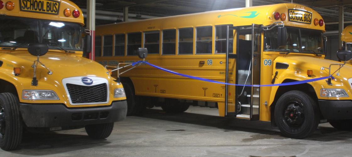 Ribbon-cutting held at bus garage | Top Stories | mymalonetelegram.com
