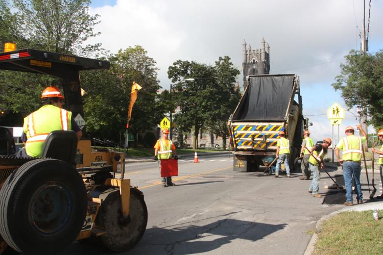 PHOTOS: Route 11 work progresses through Malone | Top Stories ...