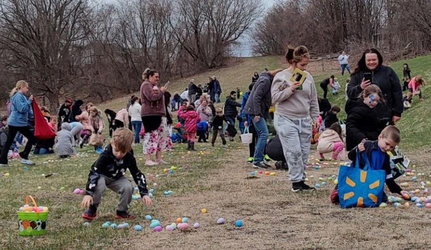 Easter egg hunt draws crowd to Malone | Top Stories | mymalonetelegram.com