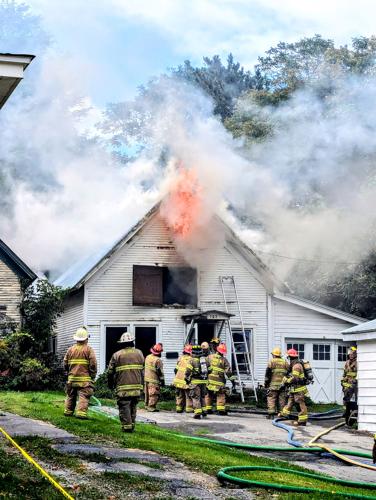 Structure fire in the village causes extensive damage to home | Top ...