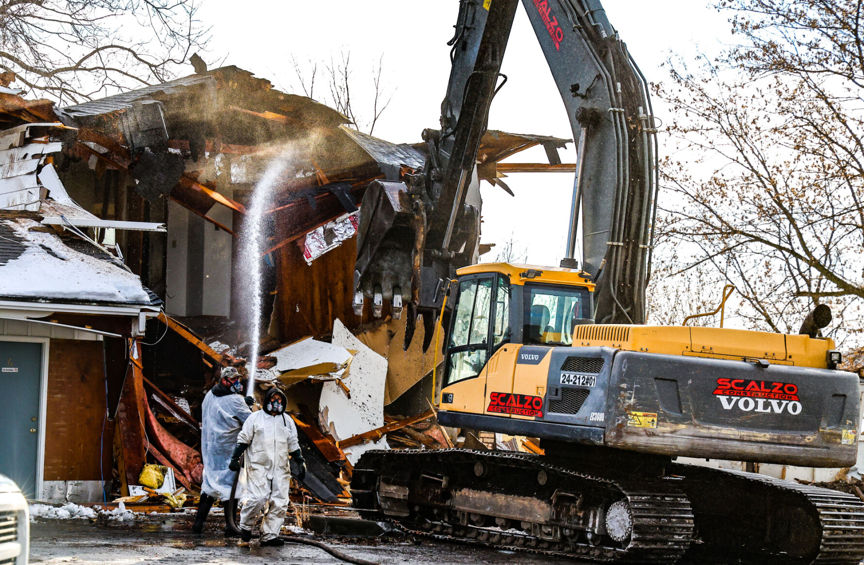 Tearing down a structure | Top Stories | mymalonetelegram.com