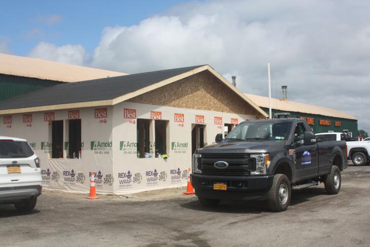 New addition taking shape at the highway garage | Top Stories ...