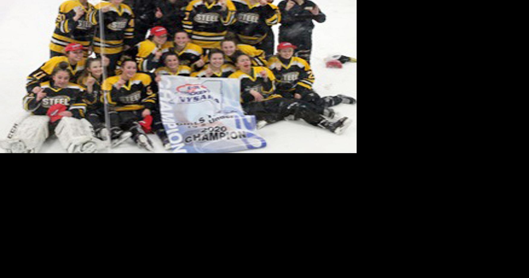 St. Lawrence Steel girls 19u hockey team wins third straight state ...