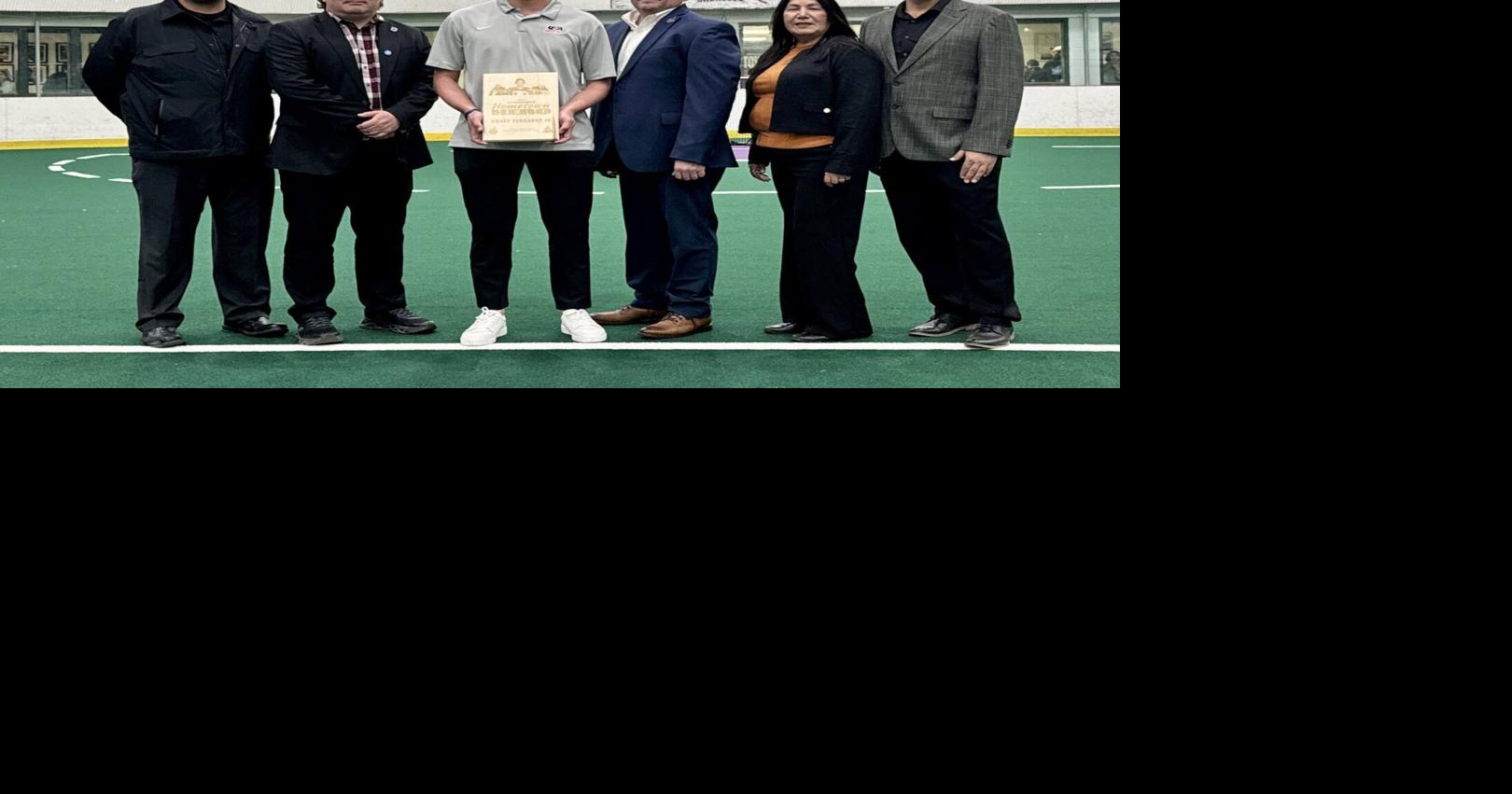 Tribal Council presents Terrance with Hometown Hero Award | Top Stories ...