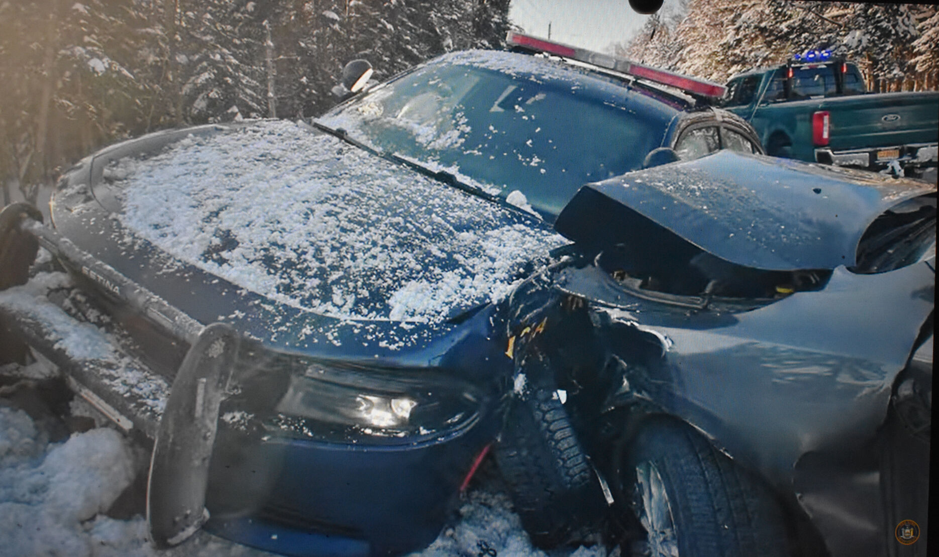 Close call: State trooper struck by vehicle in Duane | Top Stories ...
