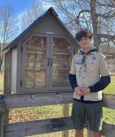 Eagle Scout made Lending Library | Lifestyles | mymalonetelegram.com