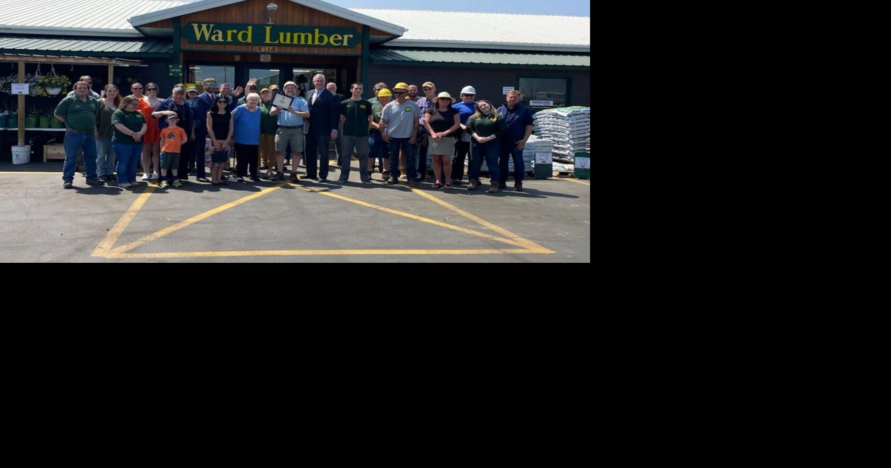 Ward Lumber presented Historic Business Preservation Registry certificate | Local News ...
