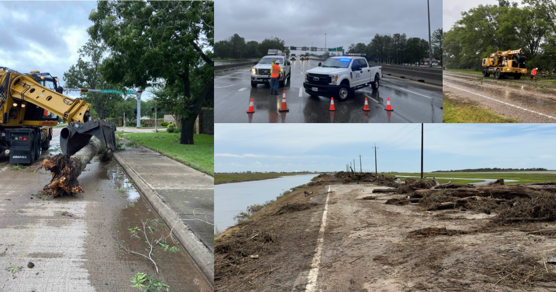 TxDOT Crews Clear Debris as Storm Beryl Impacts Texas | Central Texas ...
