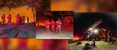 Briar-Reno firefighters battle intense blaze under sweltering ...