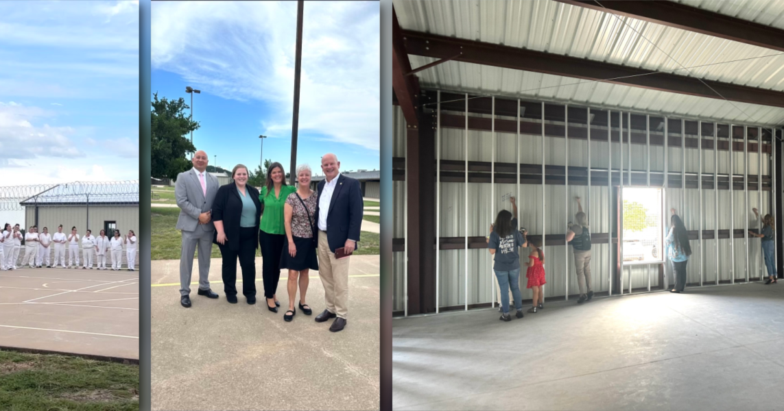 New chapel construction underway at Ellen Halbert Unit | Central Texas ...