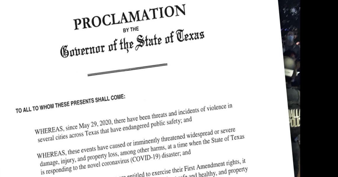 Gov Greg Abbott Issues Statewide Disaster Declaration In Response To