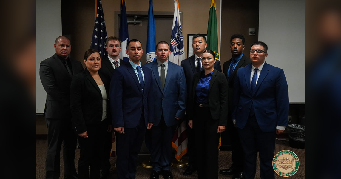 New Border Patrol Agents Sworn In by Del Rio Sector Deputy Chief ...