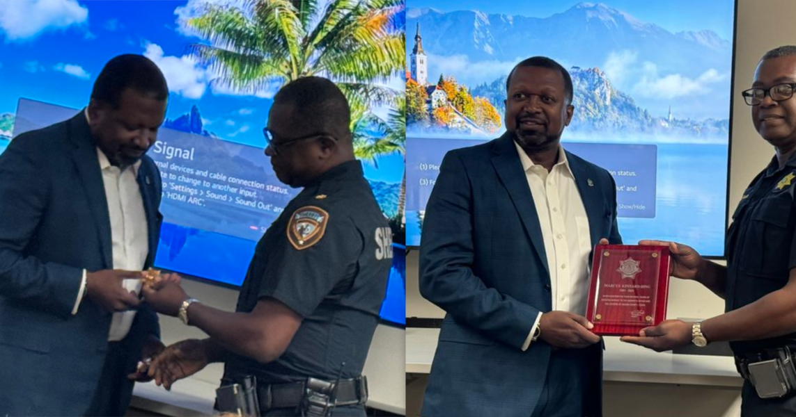 Captain Marcus Kinnard-Bing retires after 33 years of service in Harris ...