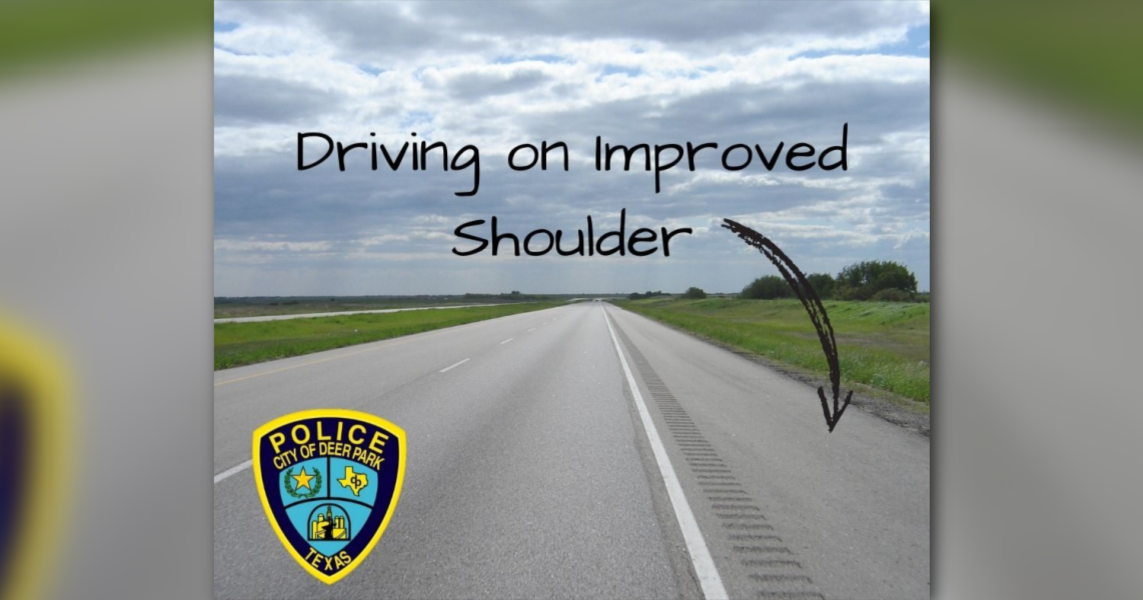 Driving on road shoulders: What you need to know | Upper Gulf Coast ...