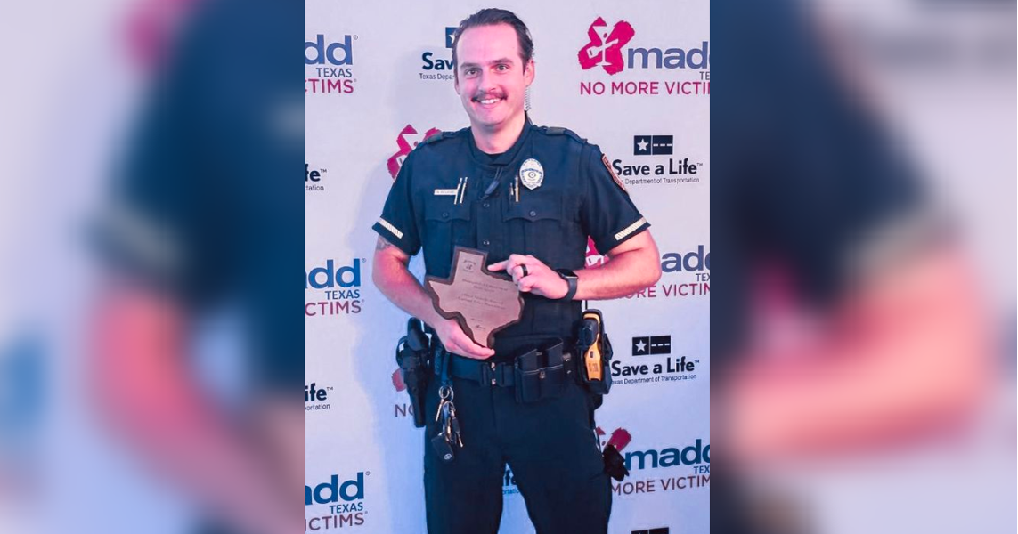 North Texas officer honored with MADD Distinguished Enforcement Hero ...