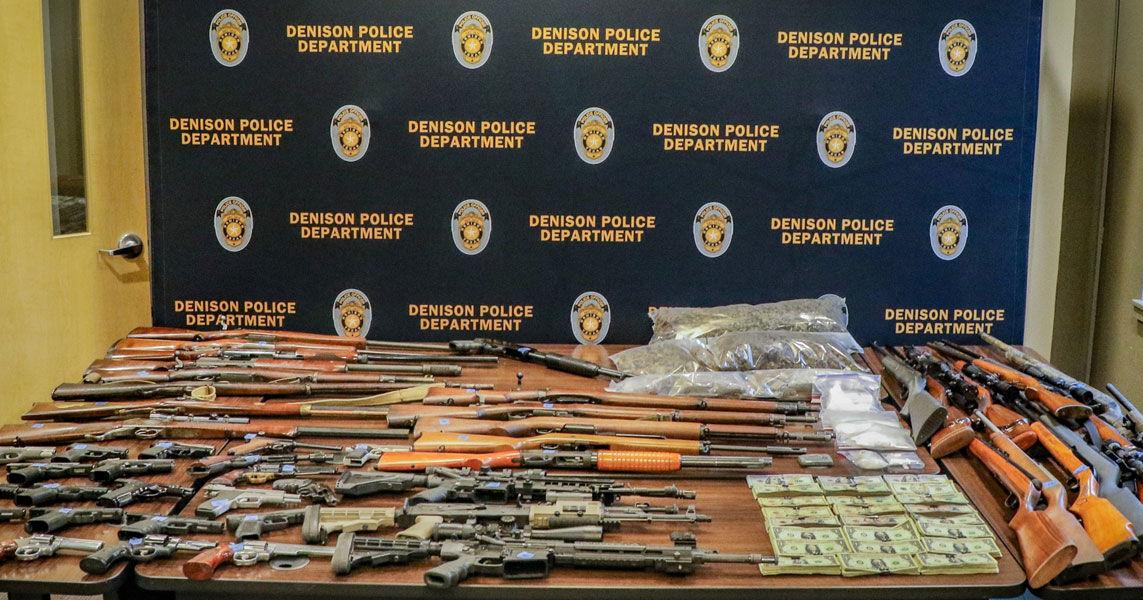Major drug bust yields meth, marijuana, and firearms in Cooke County ...