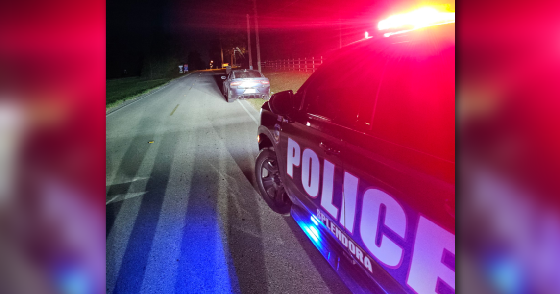 Driver arrested for intoxication after near miss with police vehicle ...