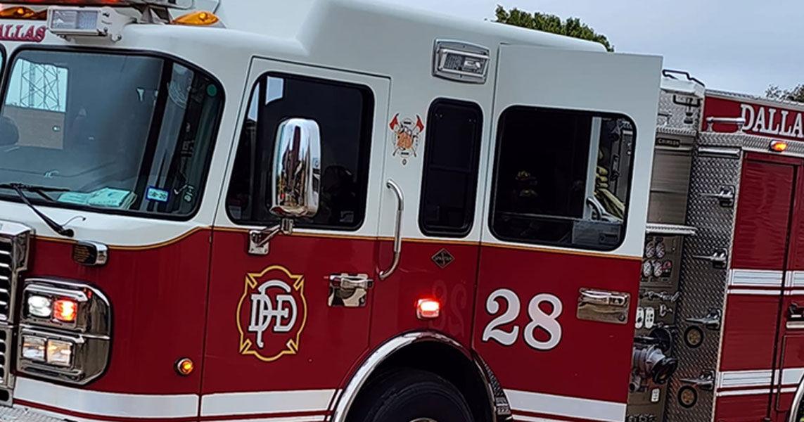 Dallas firefighters respond to vehicle fire in parking garage | North ...