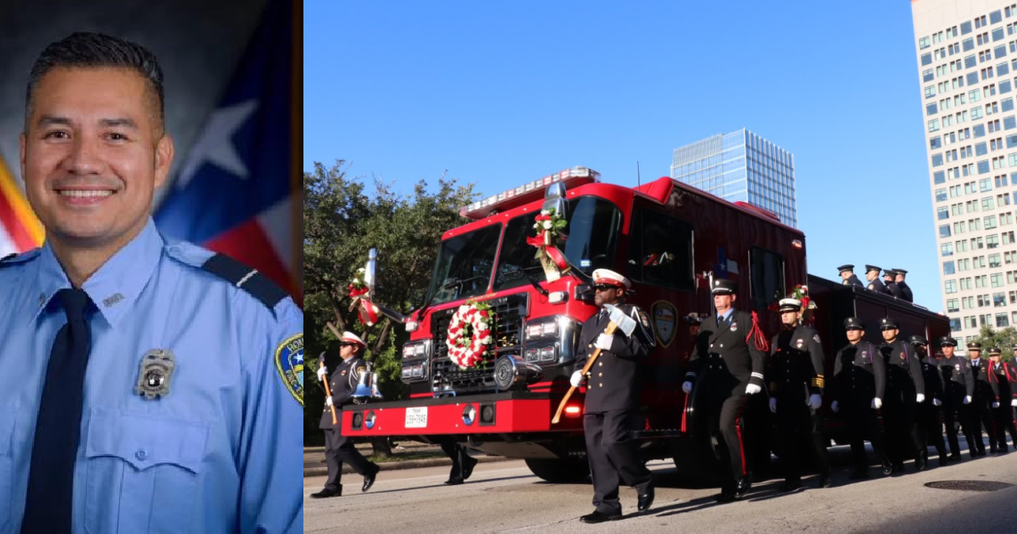 Houston honors fallen firefighter: A hero remembered for his sacrifice ...