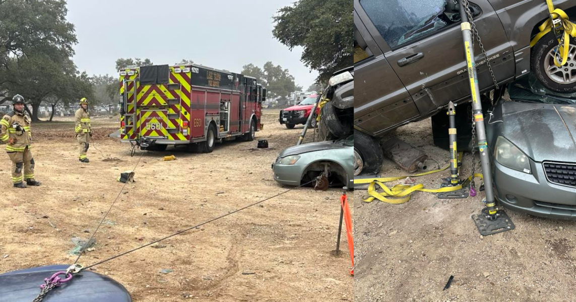 Lake Travis Fire Rescue crews enhance skills with vehicle extrication ...