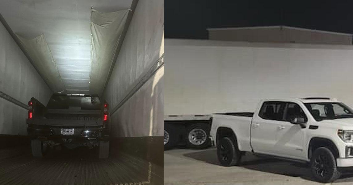 Texas trooper uncovers two stolen trucks during routine traffic stop of ... Texas trooper uncovers two stolen trucks during routine traffic stop of ...
