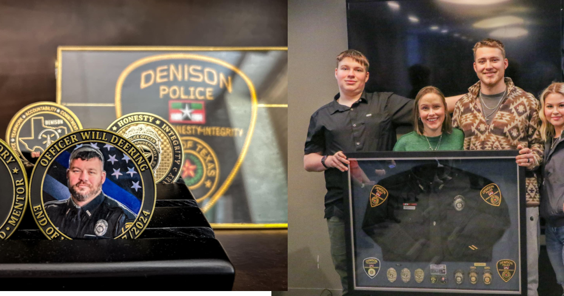 Denison Police Department honors the legacy of Officer William Deering ...