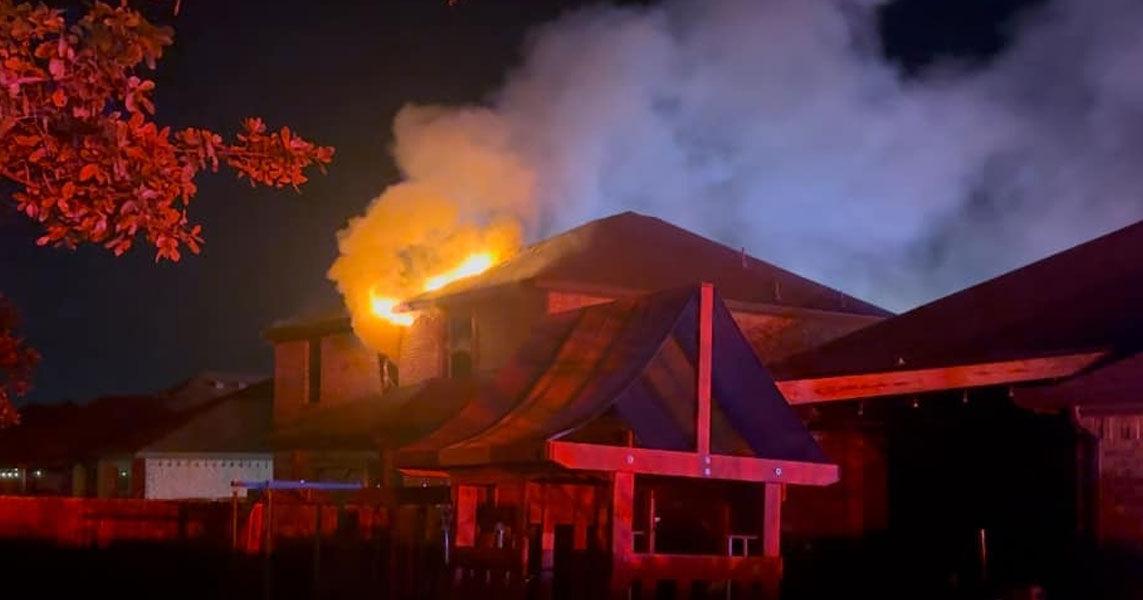 Crowley firefighters respond to residential blaze with children inside ...