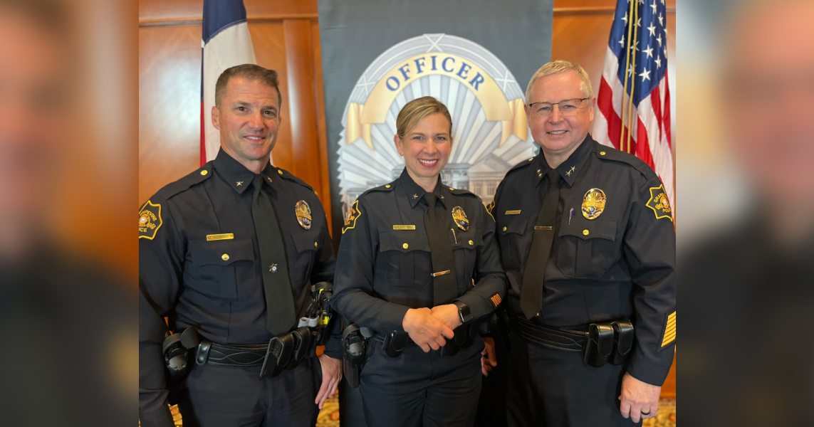 Historic milestone: Grapevine Police Department promotes two assistant ...