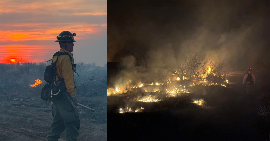 Flower Mound firefighters assist in battling Blue Hills Fire | North ...