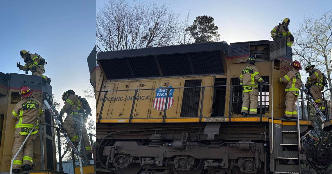 Train engine fire extinguished by Nacogdoches Fire & Rescue | Central ...