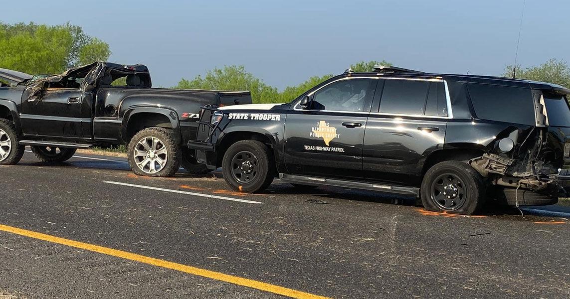 Driver collides with Texas DPS patrol vehicle investigating separate ...