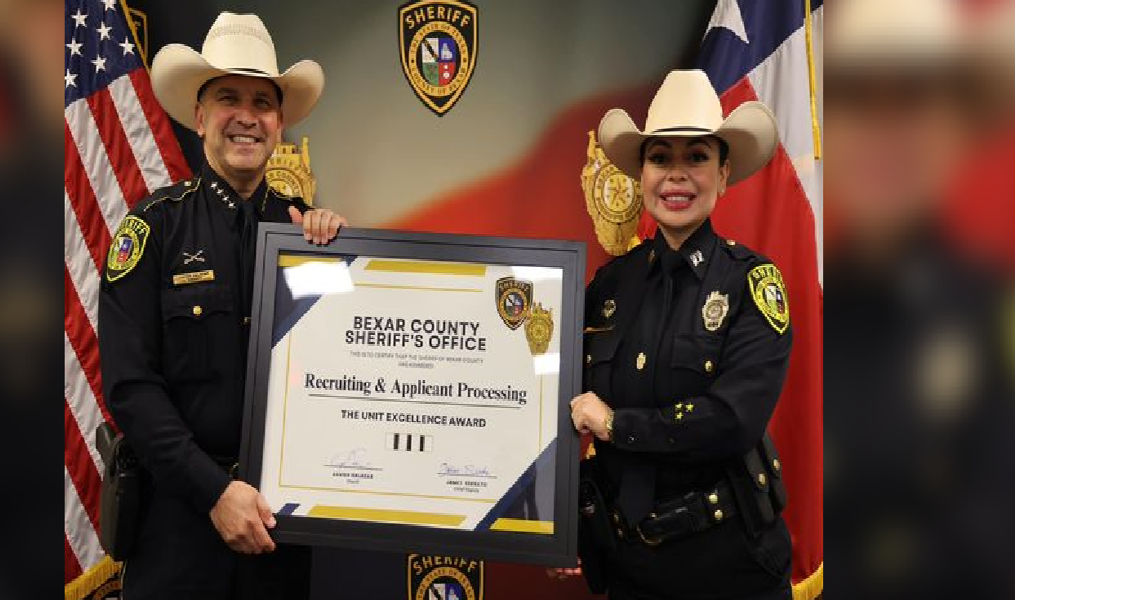 BCSO Recruiting team honored with Unit Excellence Award for reducing ...