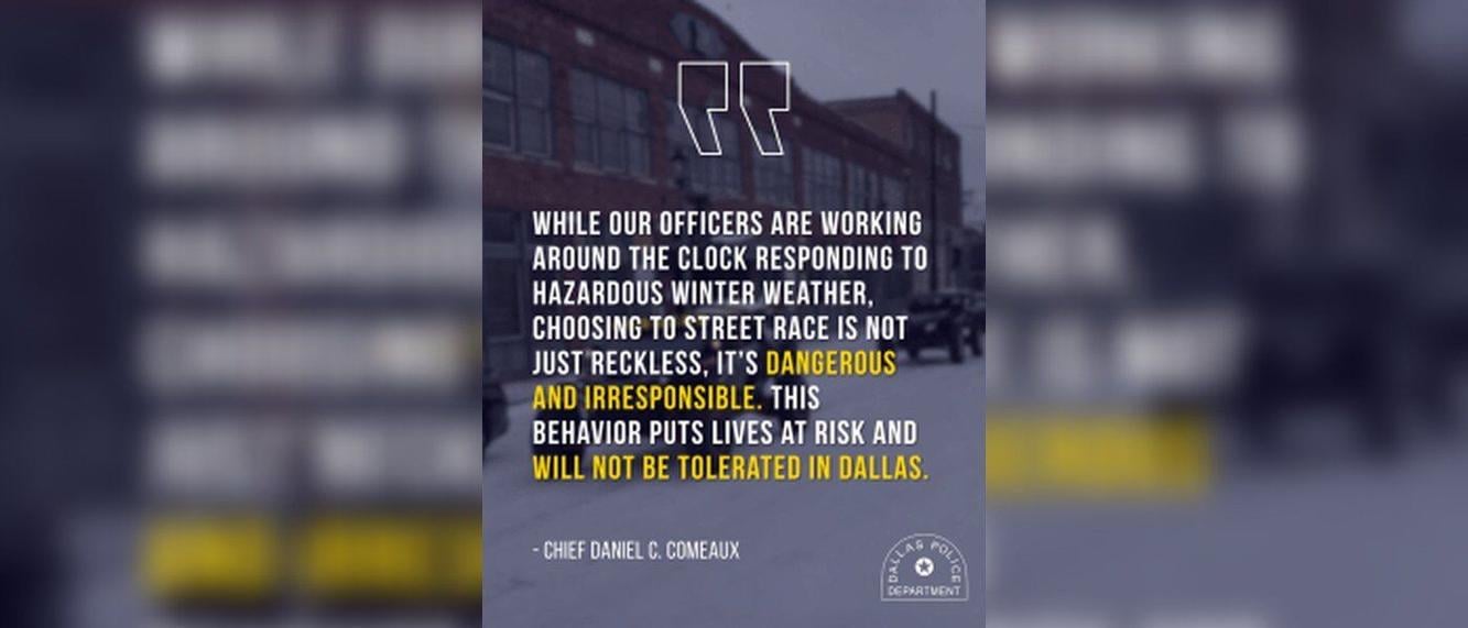 Dallas police crack down on reckless ATV activity and street racing ...