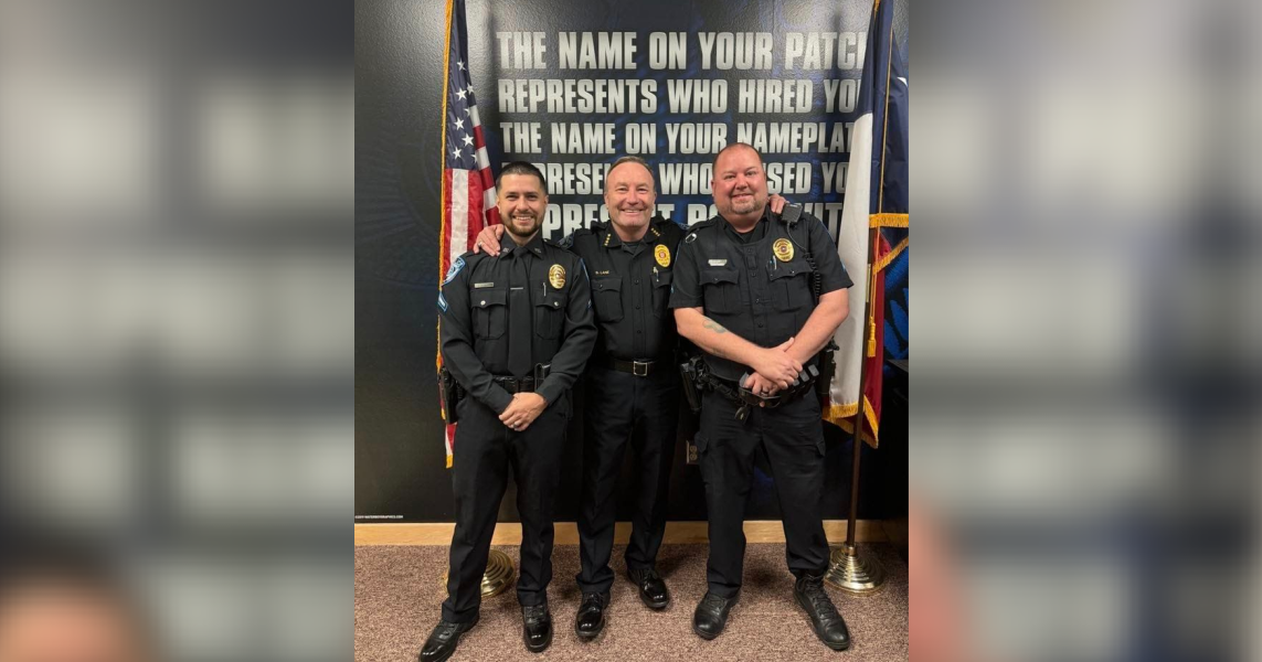 Converse Police Department announces promotions of two officers | Upper ...