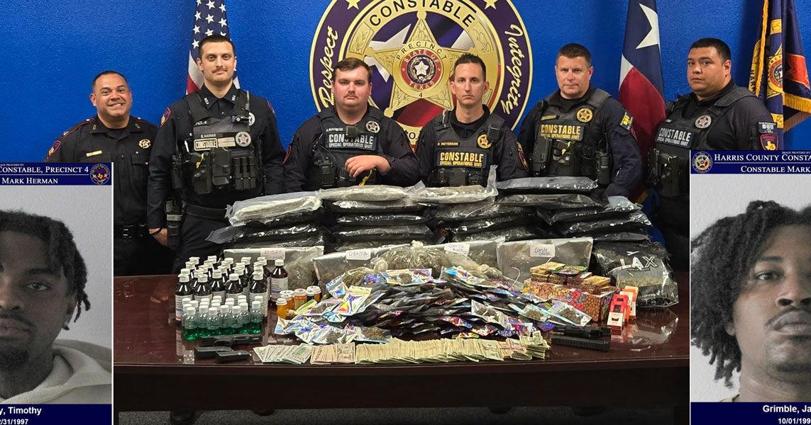 Constables arrest two suspected drug dealers with illegal narcotics and ...