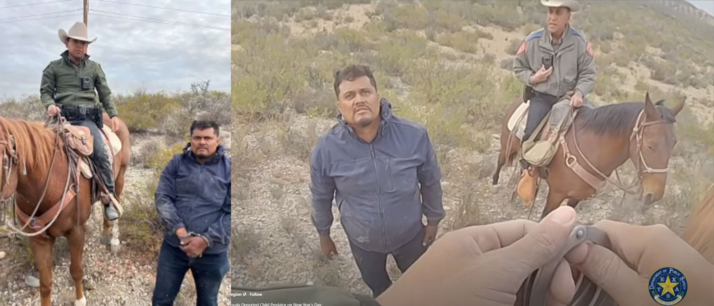 Texas DPS Border Mounted Patrol apprehends previously deported child ...