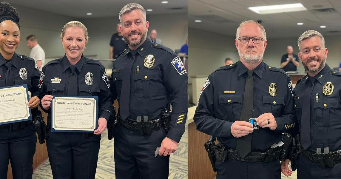 Lake Worth officers honored for bravery in January shooting incident ...
