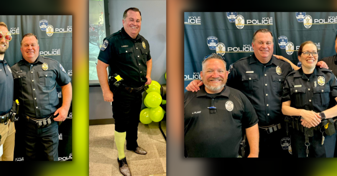Kyle Police Department honors officer for 13 years of service | South ...