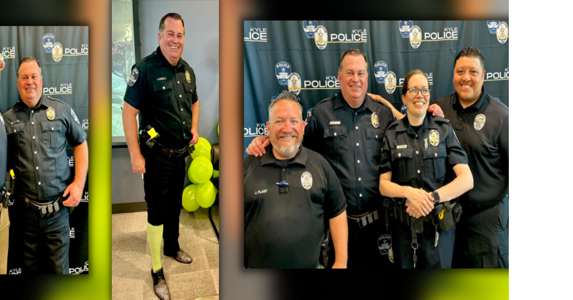 Kyle Police Department honors officer for 13 years of service | South ...