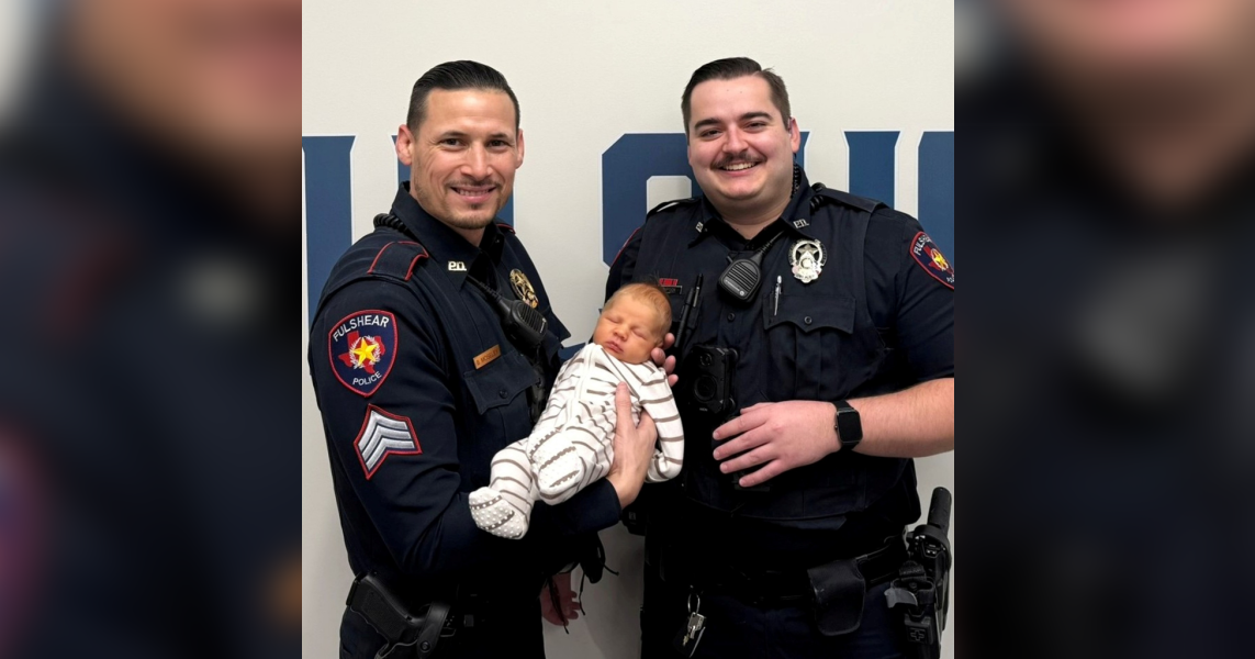 Texas police officers assist in delivering baby during traffic stop ...