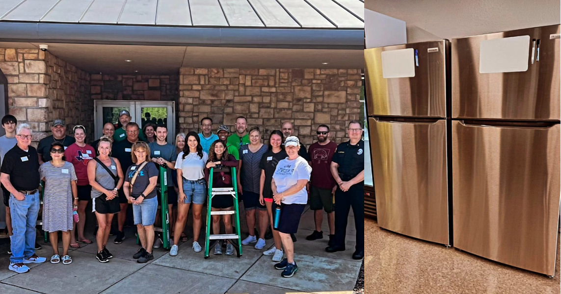 Local church donates refrigerators to police department in North Texas ...