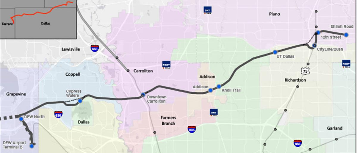 Arrival of rail for DART's $2 billion Silver Line, from Plano to DFW ...