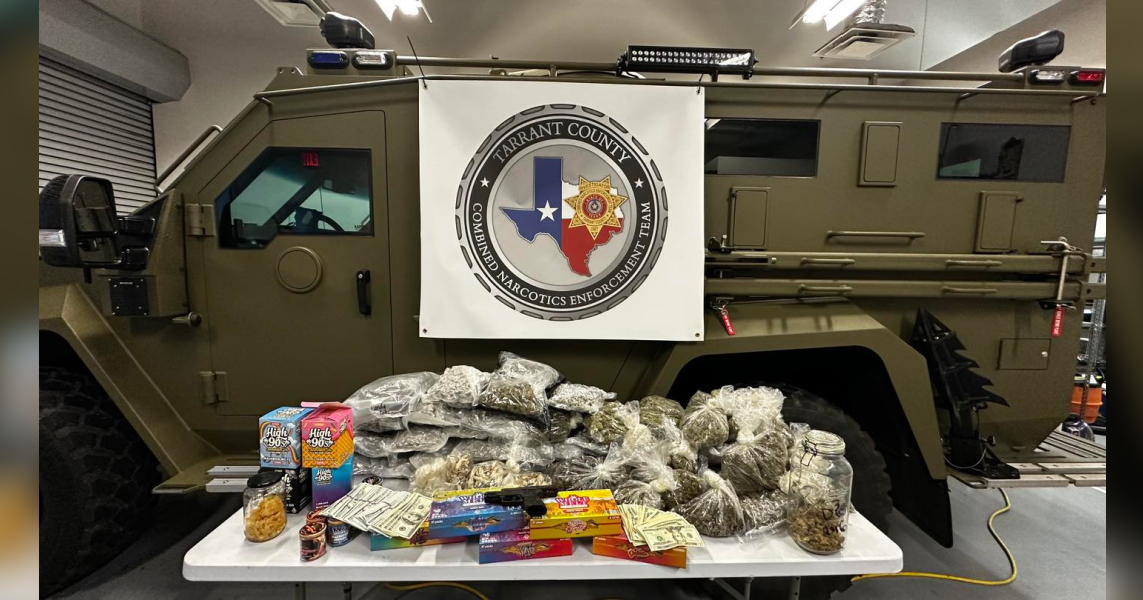 Tarrant County Task Force seizes stolen firearm, multiple drugs, and ...