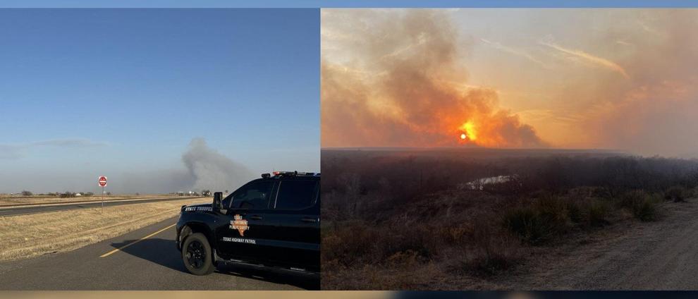 8 Ball Fire in Texas panhandle estimated at 7,000 acres and 0% ...
