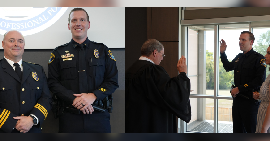 Longview Police Department promotes Lieutenant to Deputy Chief in ...