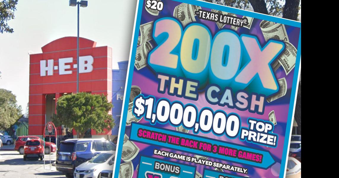 San Antonio resident wins $1 million Texas Lottery scratch ticket prize ...