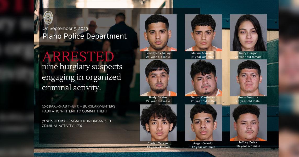 North Texas police apprehend nine burglary suspects who traveled from ...