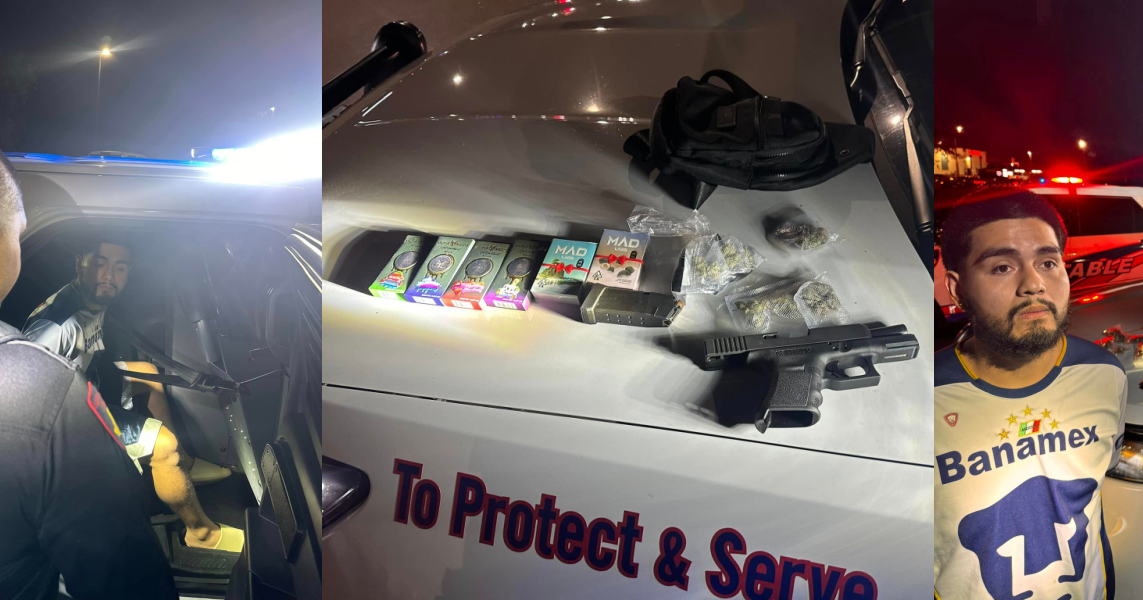 Traffic stop in Houston leads to arrest for unlawful weapon possession ...